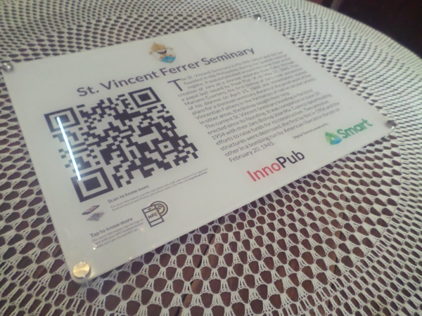 Smart Tourism: QR codes now in Iloilo's Churches - IBS Digital Network