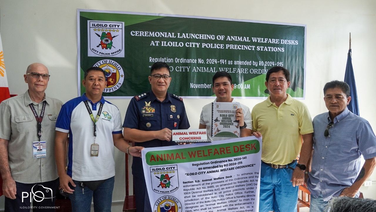 Iloilo City, ICPO launch Animal Welfare Desks - IBS Digital Network